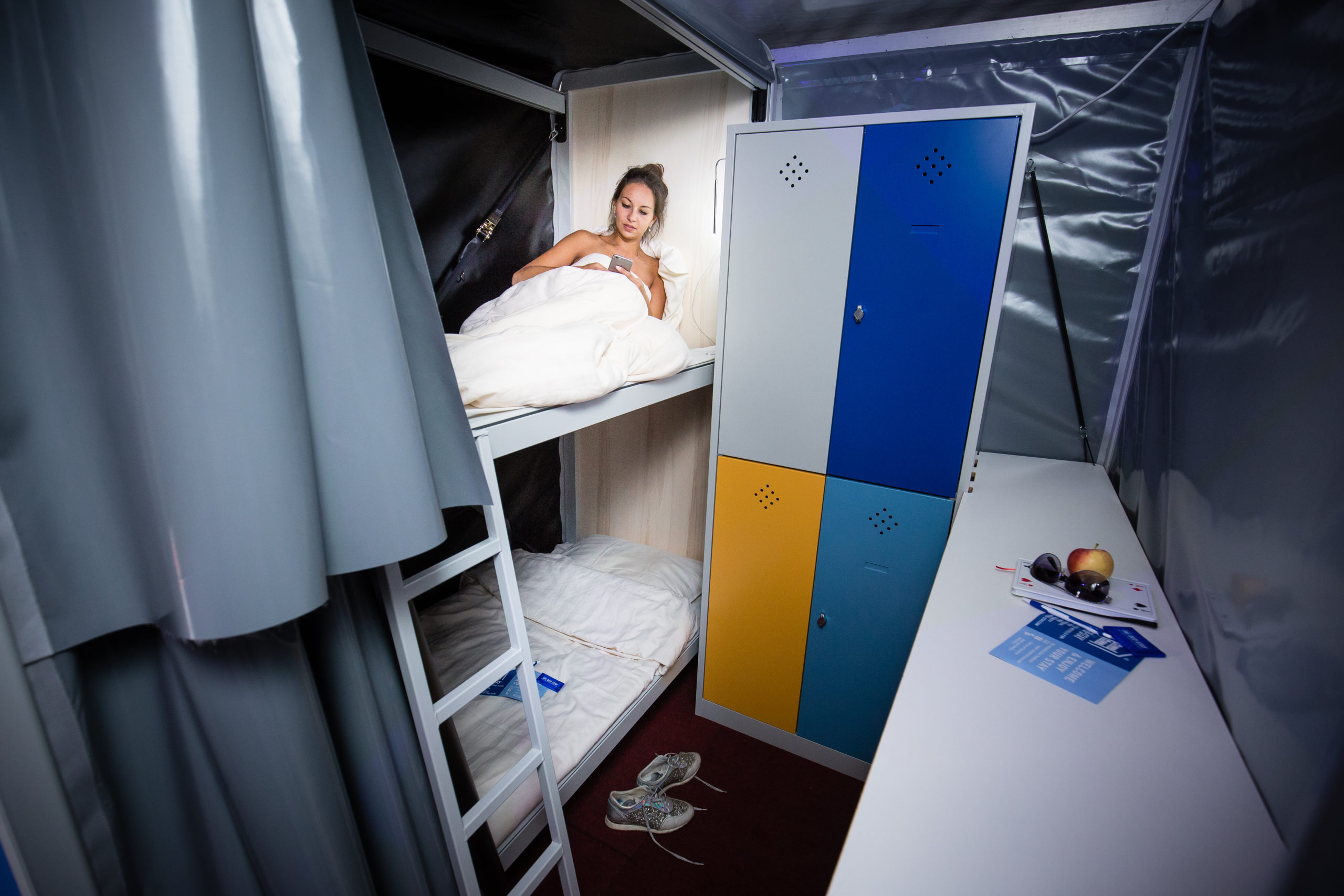 Bed-Stay hostel 1P (cube) – Sleeping Agency Hostel